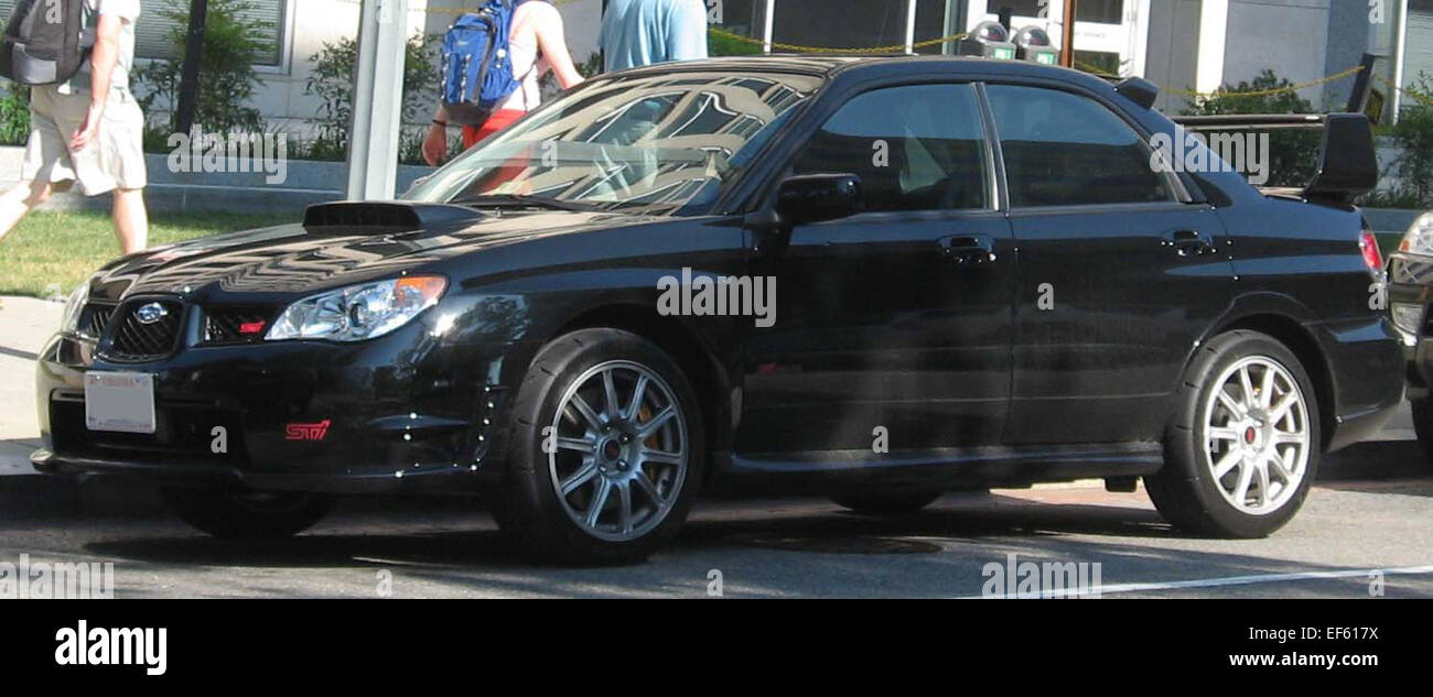 06 07 Subaru WRX STI Stock Photo - Alamy