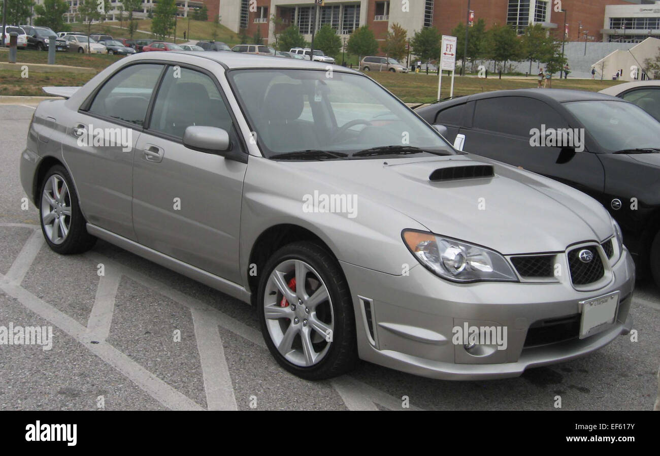 06 07 Subaru WRX Stock Photo - Alamy