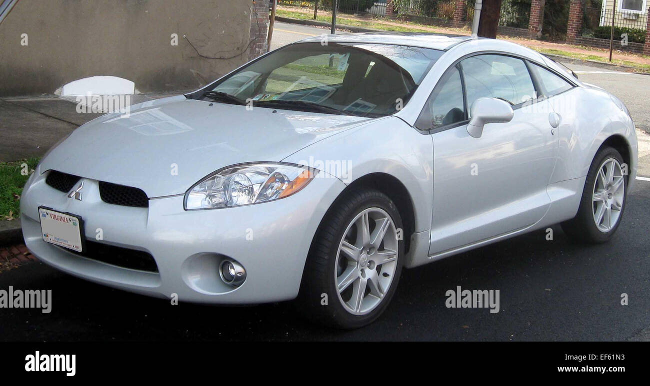 The 2006-2008 Mitsubishi Eclipse coupe is a sporty compact car known ...