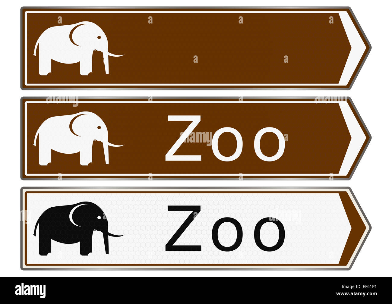 Sign board zoo hi-res stock photography and images - Alamy