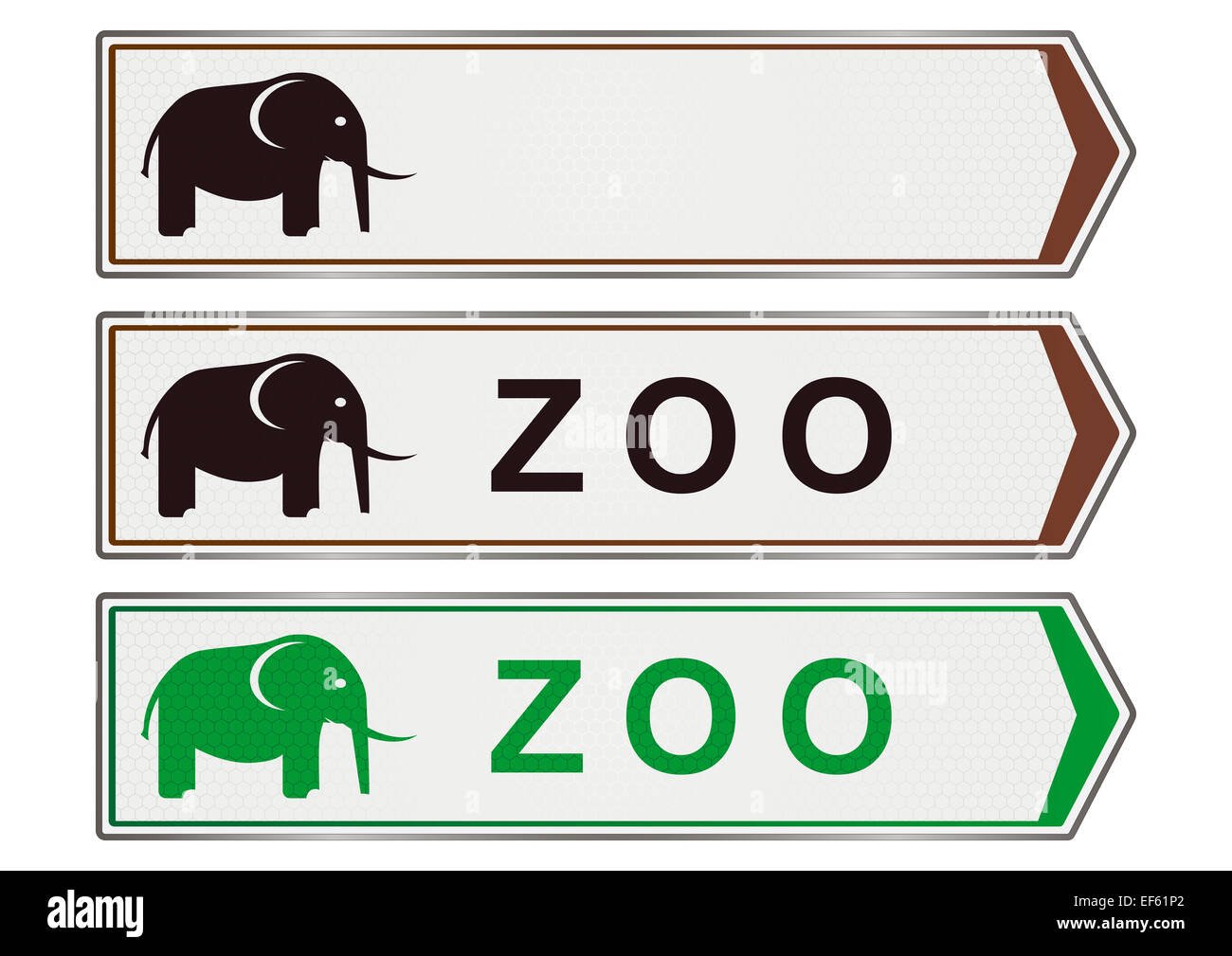 Sign board zoo hi-res stock photography and images - Alamy