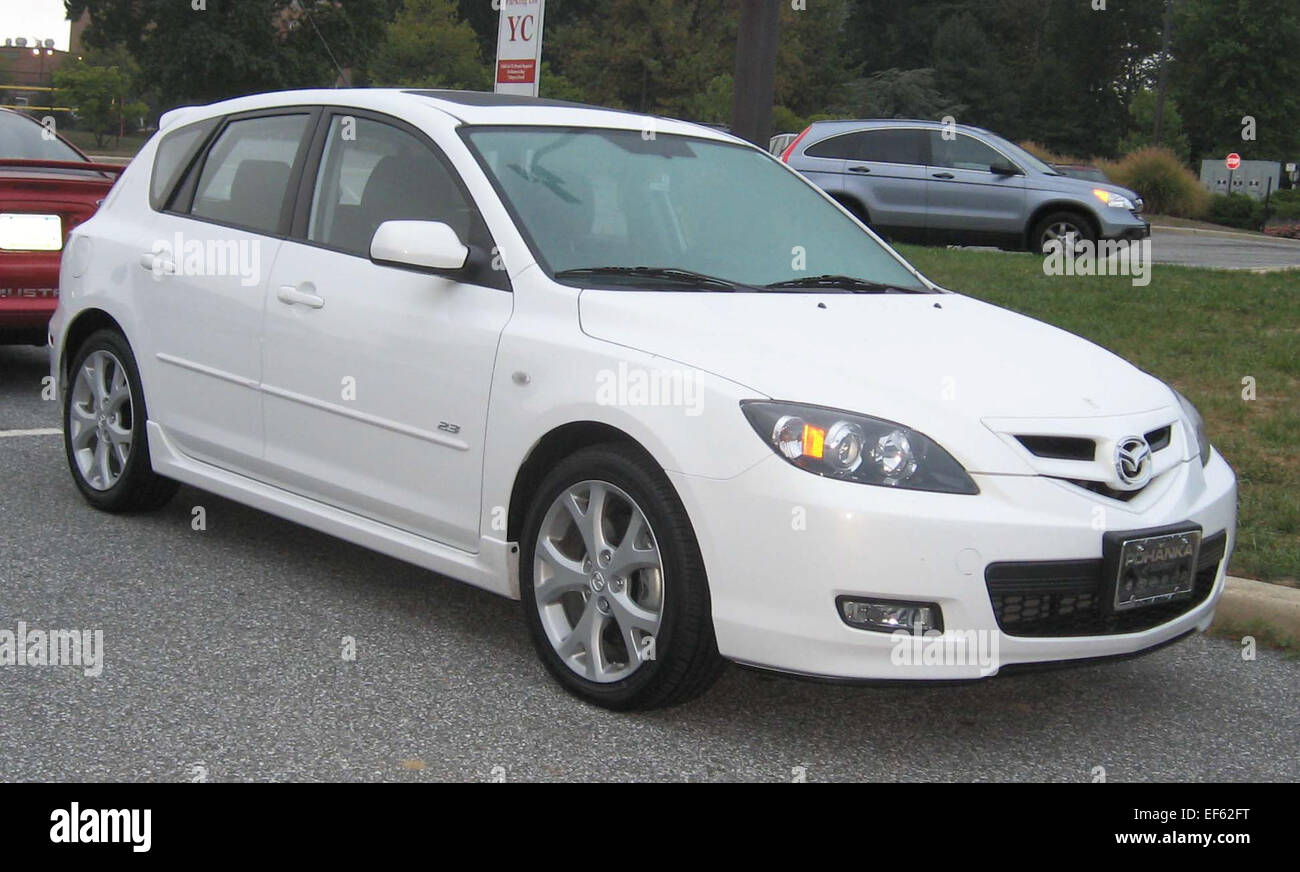 The 2007-2008 Mazda3 s hatchback combines sporty performance with ...