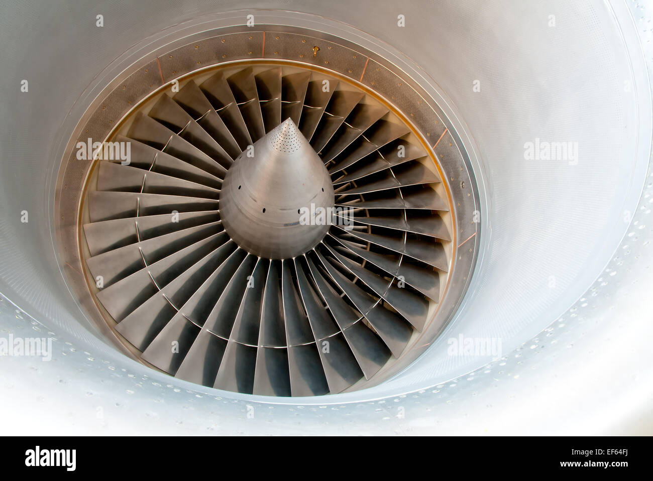 Turbine aero engine compressor Stock Photo - Alamy