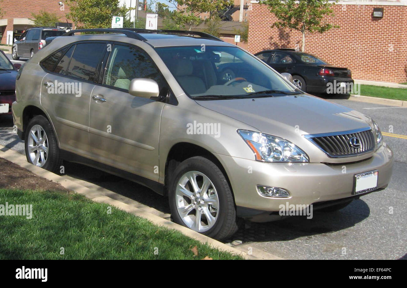 The 2008 Lexus RX350 is a luxury crossover SUV known for its refined ...