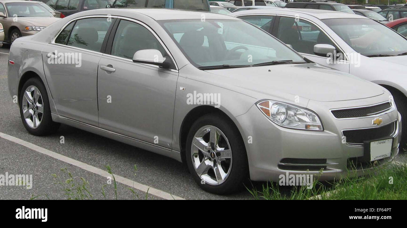 The 2008 Chevrolet Malibu LT is a mid-size sedan offering a smooth ...