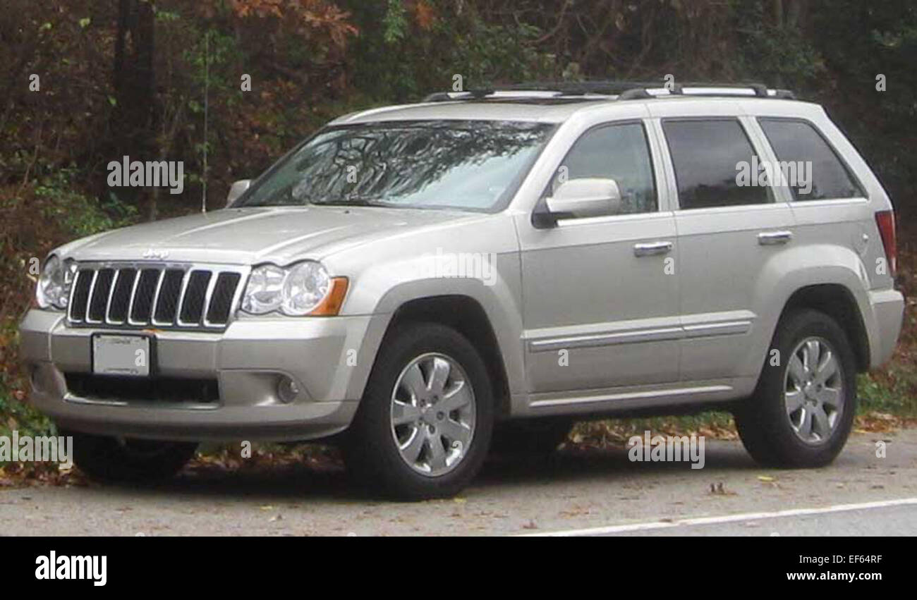 08 Jeep Grand Cherokee Stock Photo - Alamy