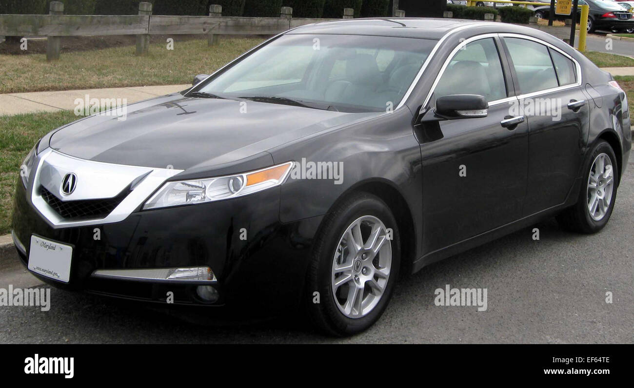 09 Acura TL Stock Photo - Alamy