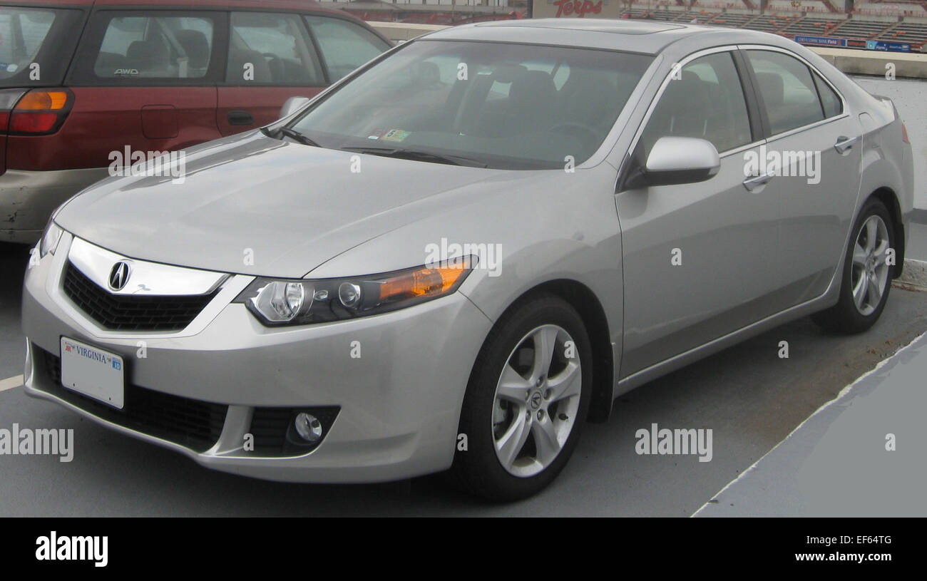 09 Acura TSX Stock Photo - Alamy
