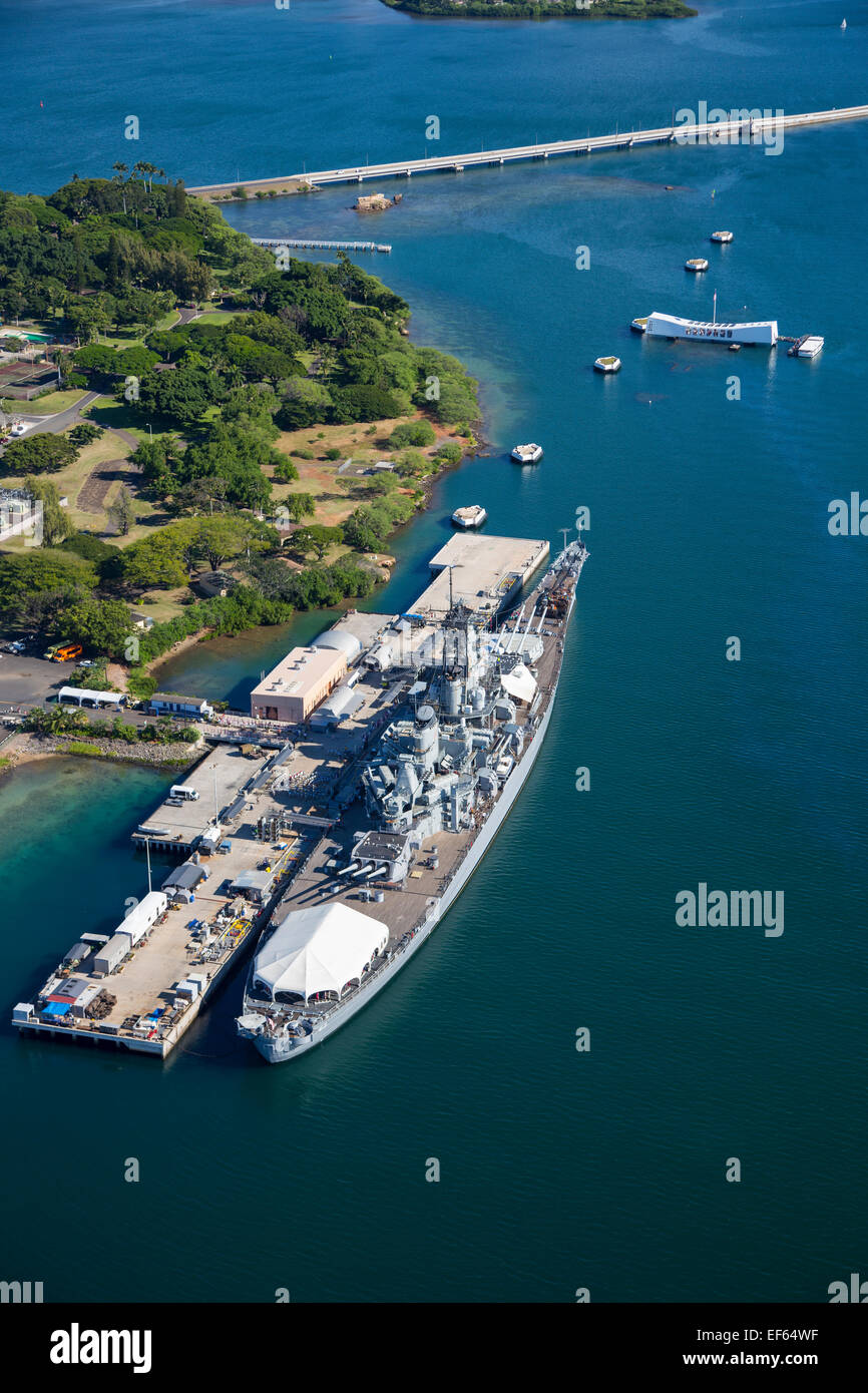 USS Missouri, Pearl Harbor, Oahu, Hawaii Stock Photo - Alamy