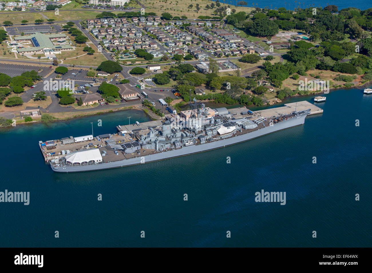 USS Missouri, Pearl Harbor, Oahu, Hawaii Stock Photo - Alamy