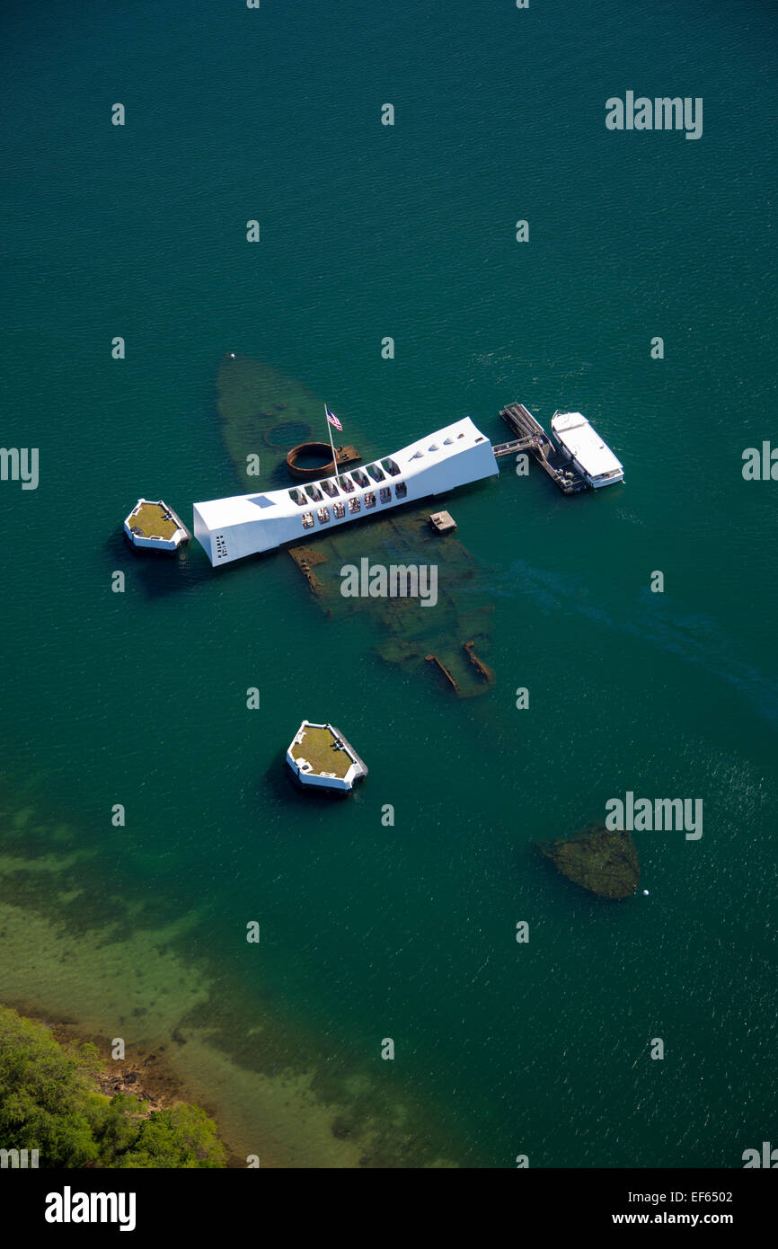 USS Arizona Memorial, Pearl Harbor, Oahu, Hawaii Stock Photo - Alamy