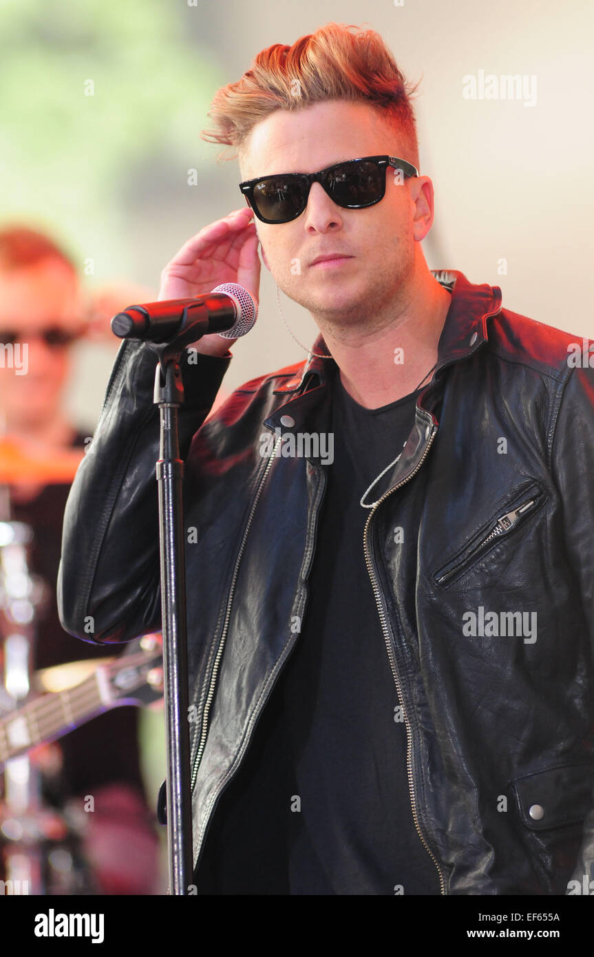 One Republic performs on 'The Today Show' for their 'Toyota Concert ...