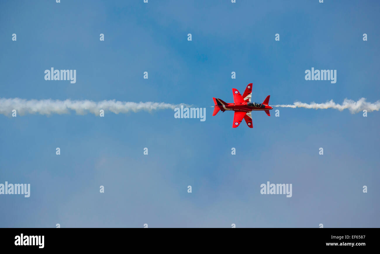The Royal Air Force Aerobatic Team, The Red Arrows Stock Photo - Alamy