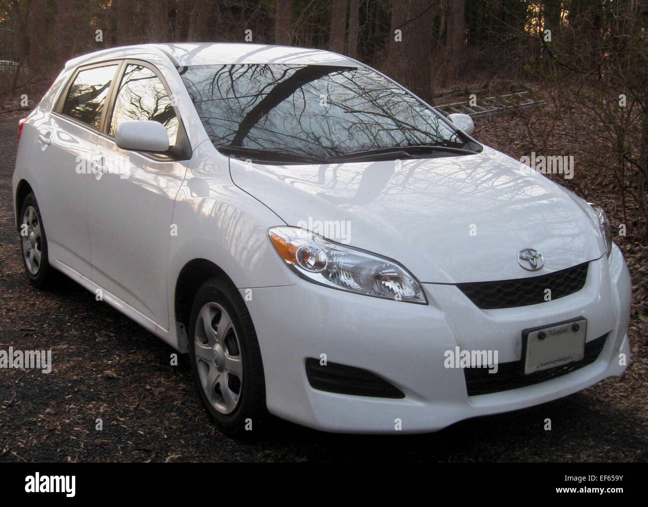 09 Toyota Matrix Stock Photo - Alamy