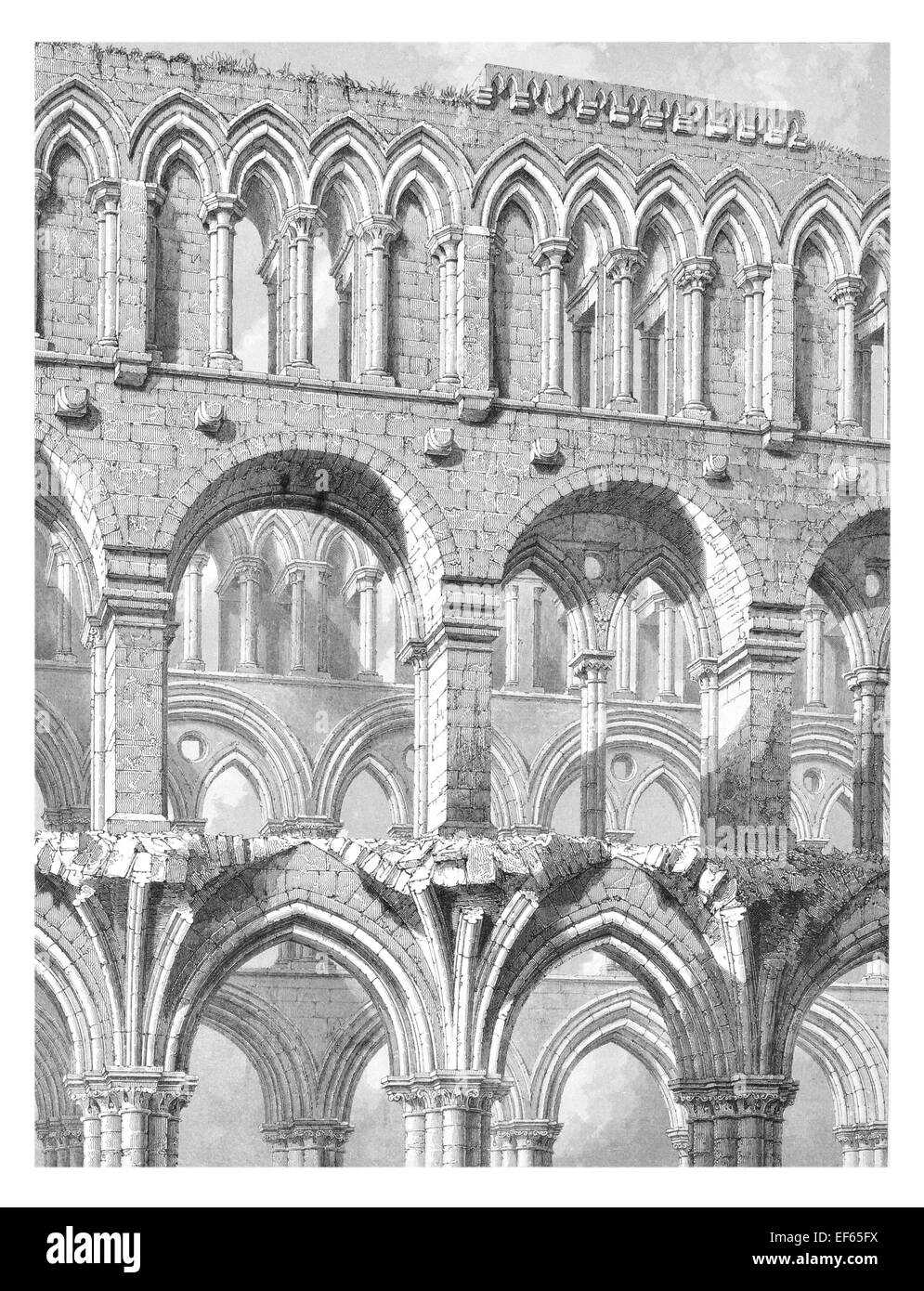 Half ruined Black and White Stock Photos & Images - Alamy