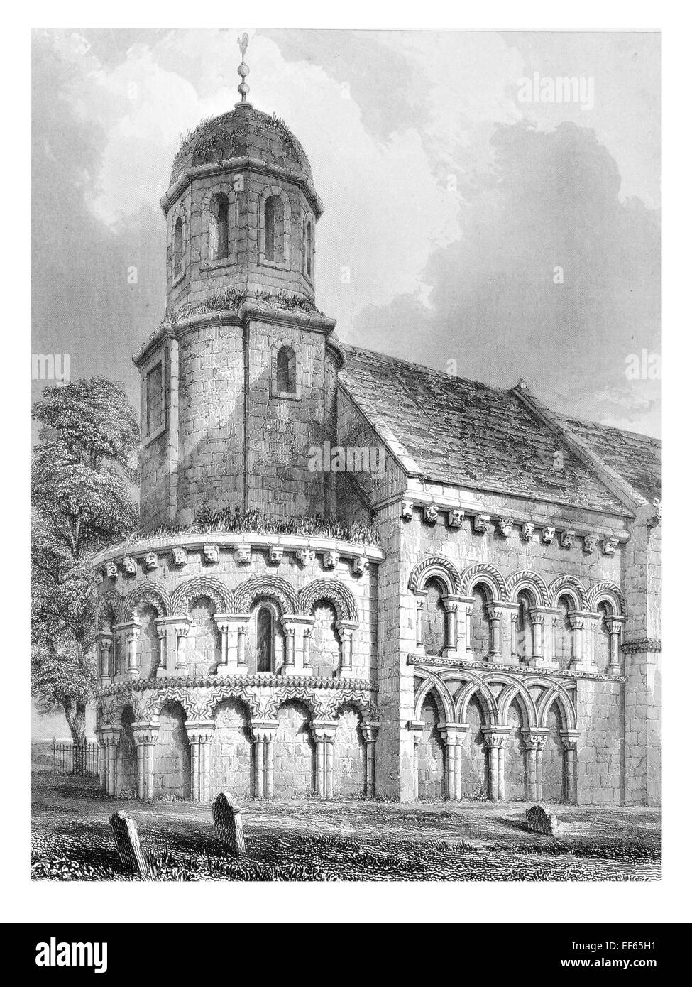 Romanesque era hi-res stock photography and images - Alamy