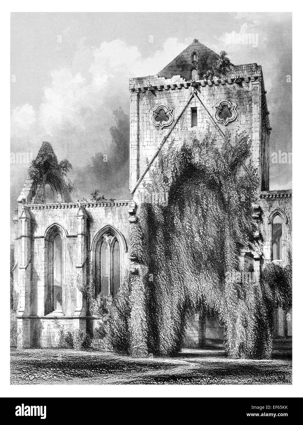 Elgin abbey hi-res stock photography and images - Alamy