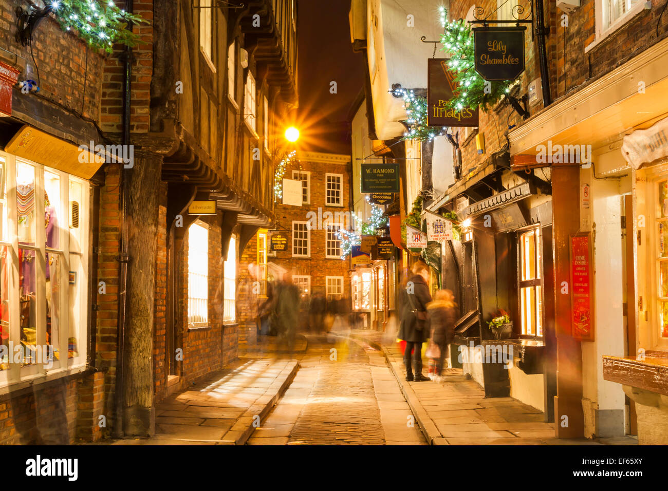 The Shambles, York. Yorkshire, England, UK Stock Photo - Alamy