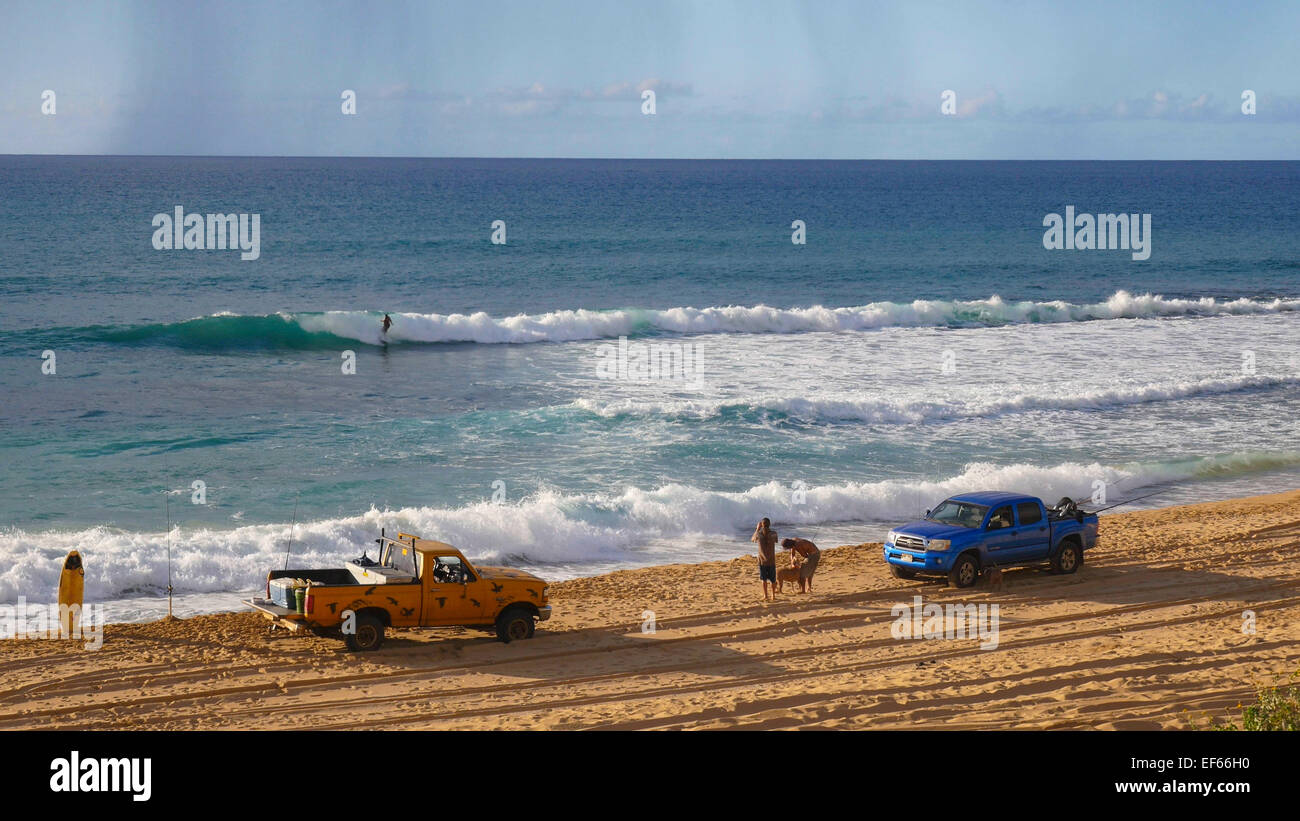 Polihale Beach State Park, Kauai, Hawaii Stock Photo - Alamy