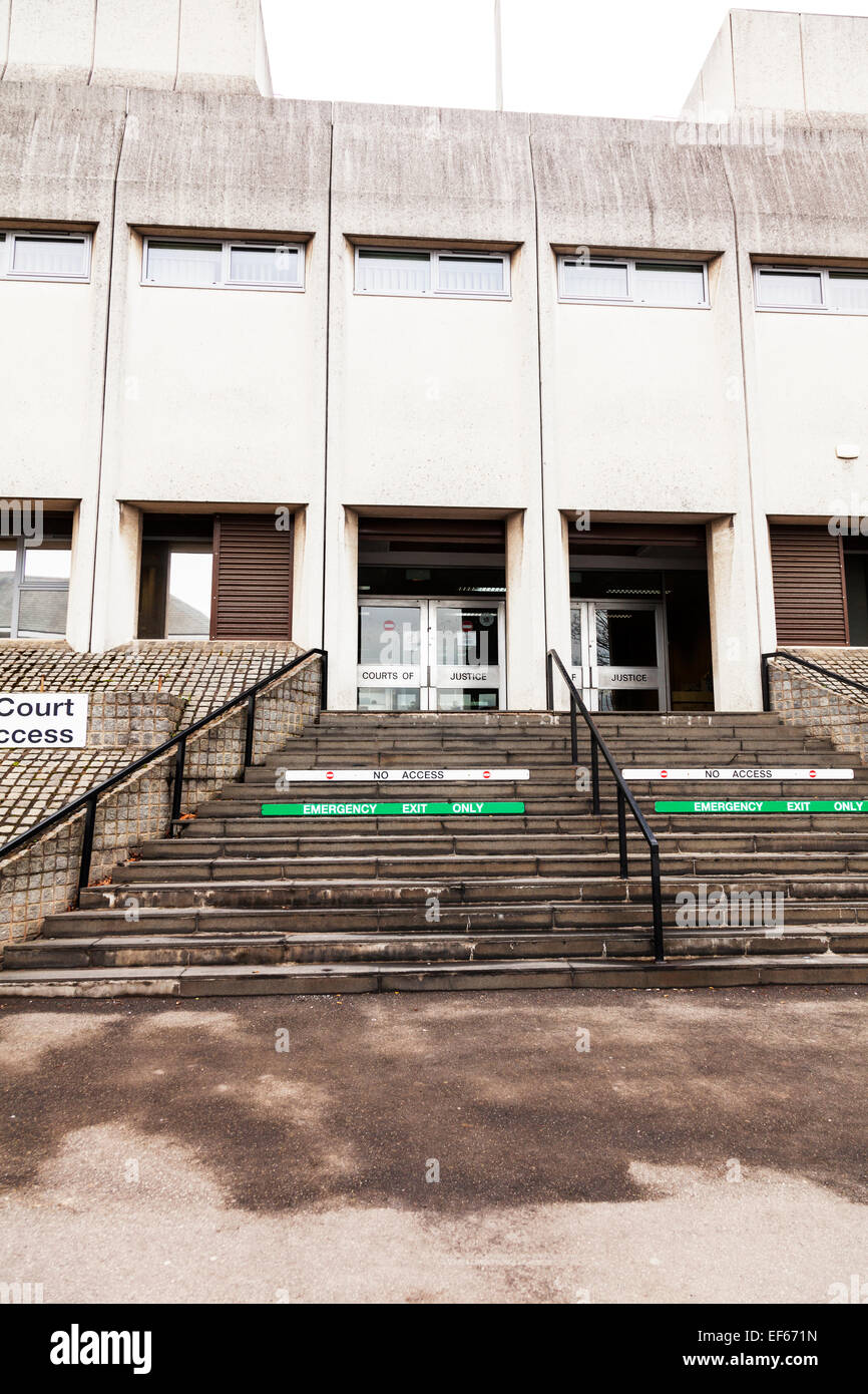 Doncaster Town magistrates court house building exterior front sign ...