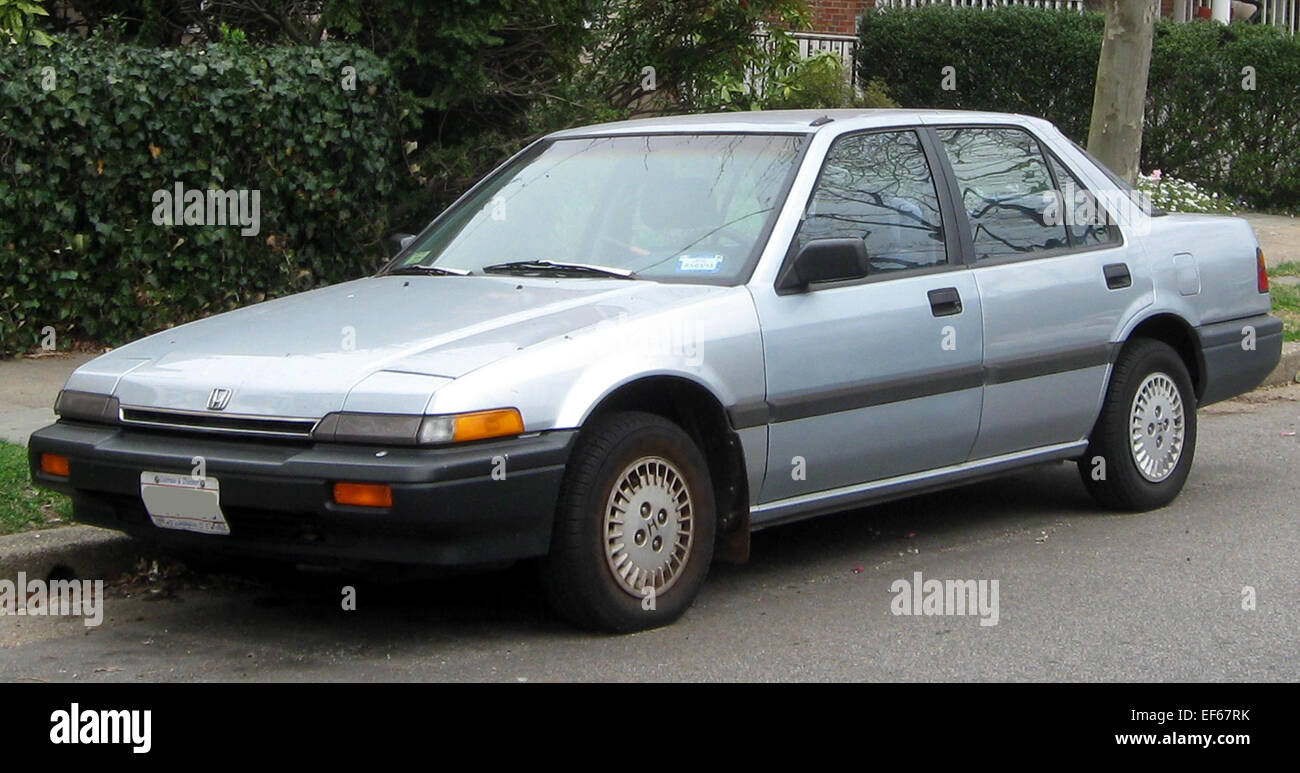 Honda accord 1989 hi-res stock photography and images - Alamy