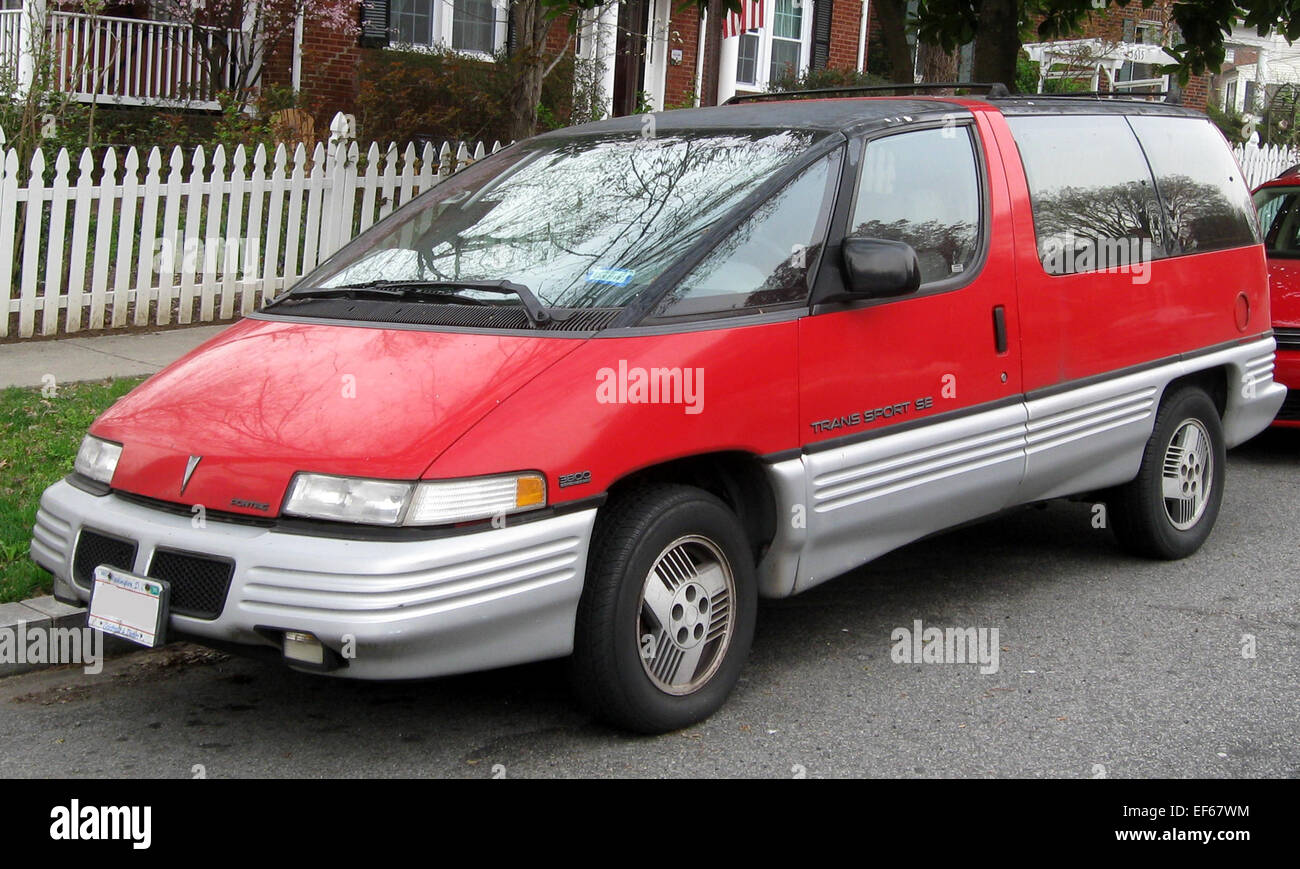 The 1990-1993 Pontiac Trans Sport SE is a minivan offering a spacious ...