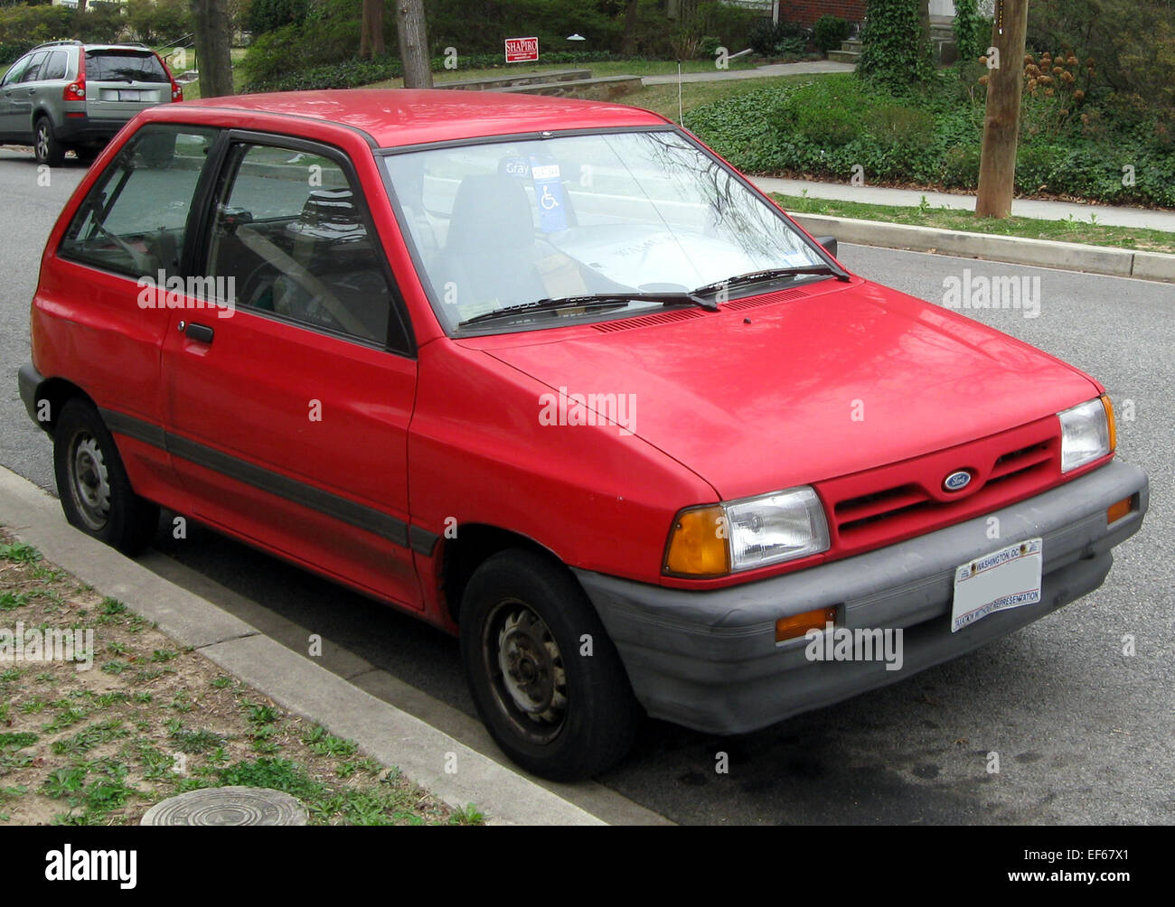 The 1990 Ford Festiva L Plus is a subcompact hatchback known for its ...