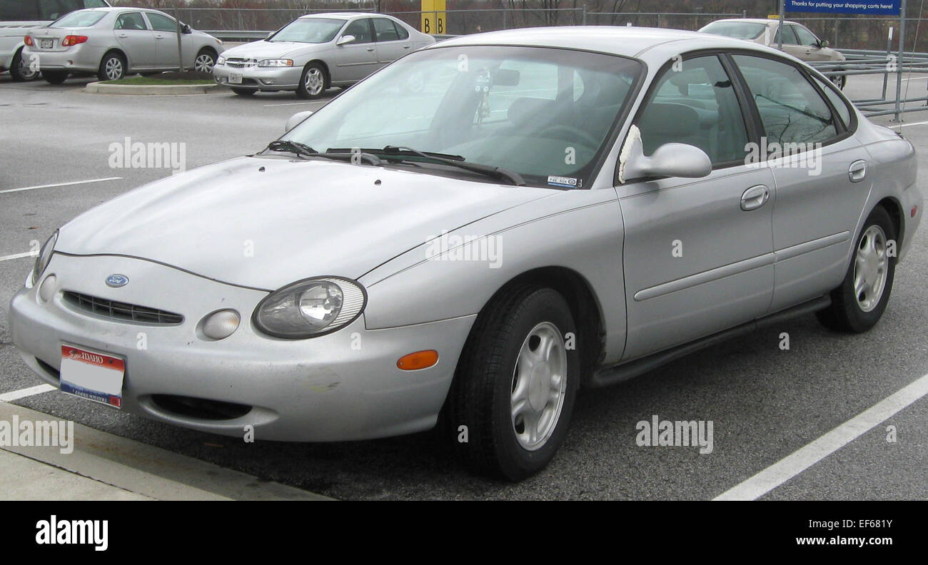 The 1996-1997 Ford Taurus sedan is a mid-size family vehicle known for ...