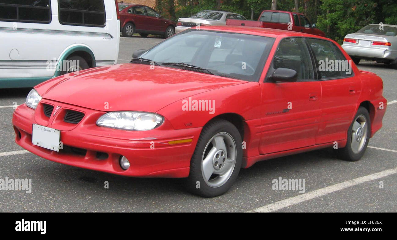 The 1996-1998 Pontiac Grand Am is a compact car known for its sporty ...