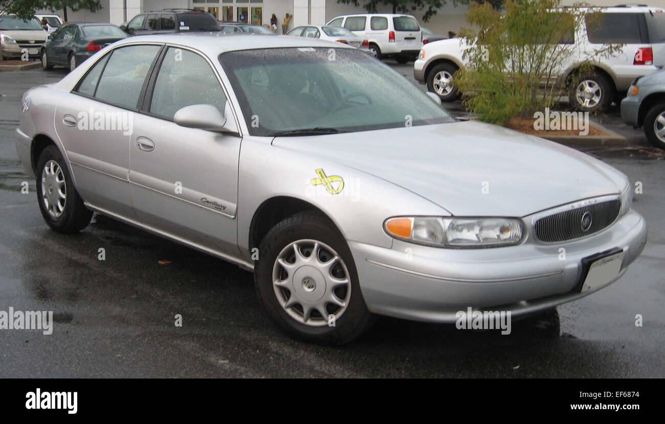 The 1997-2005 Buick Century Custom is a mid-size sedan known for its ...