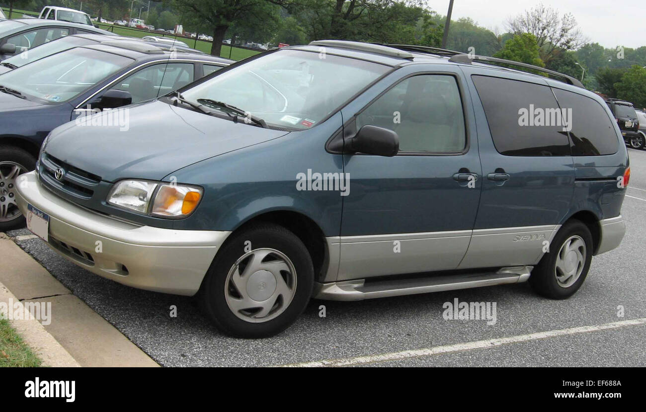 The 1998-2000 Toyota Sienna is a minivan known for its reliability and ...