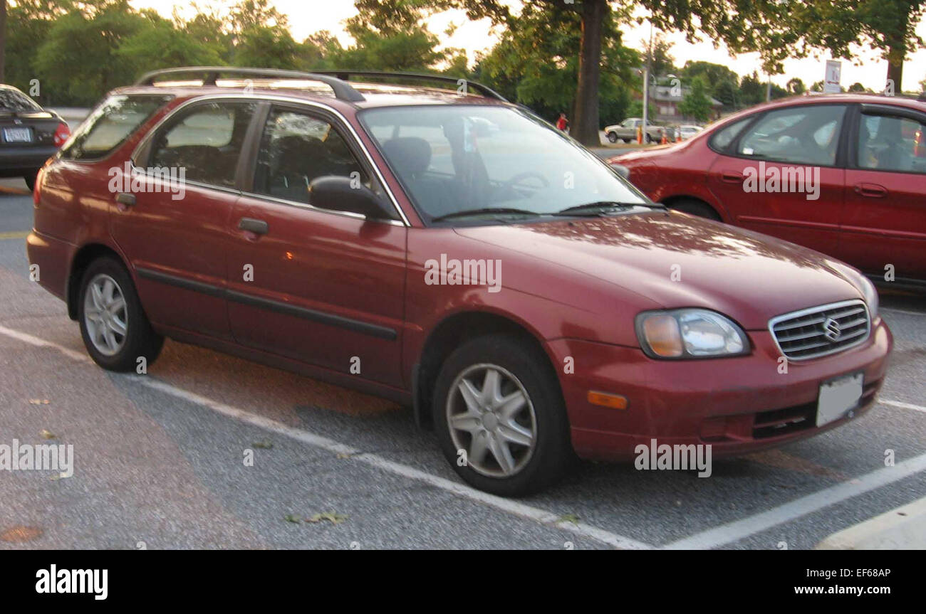The 1999-2002 Suzuki Esteem Wagon is a compact vehicle known for its ...