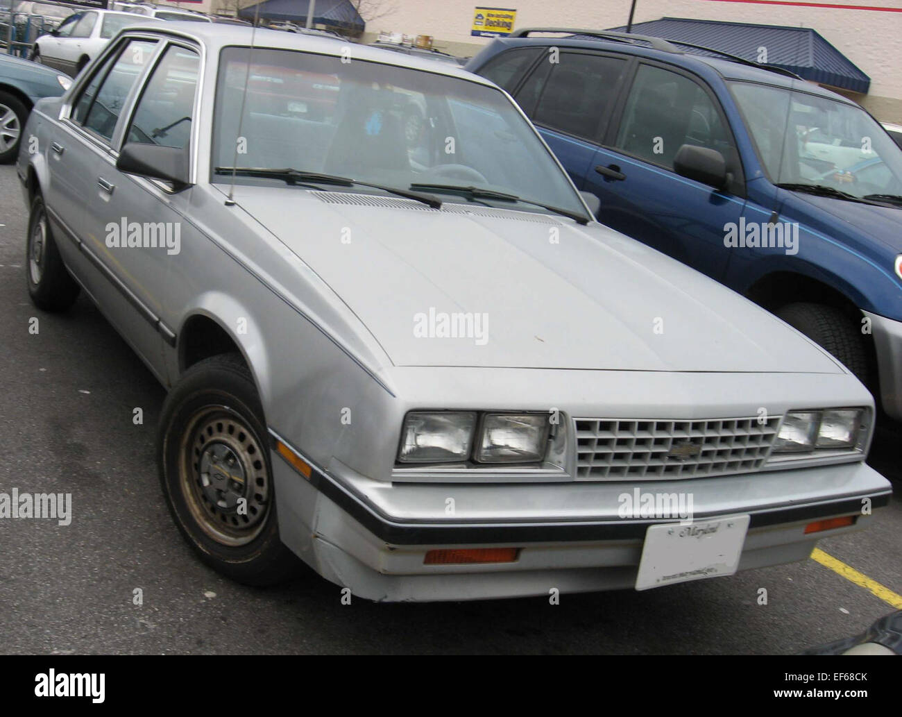 The 1st generation Chevrolet Cavalier sedan, introduced in the 1980s ...
