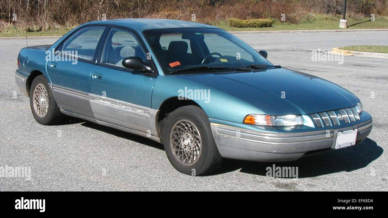 The first-generation Chrysler Concorde, introduced in the 1990s, is a ...