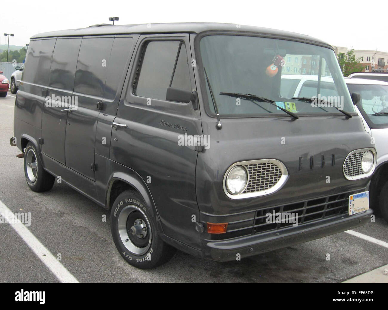 The first-generation Ford Econoline, produced from the early 1960s, is ...