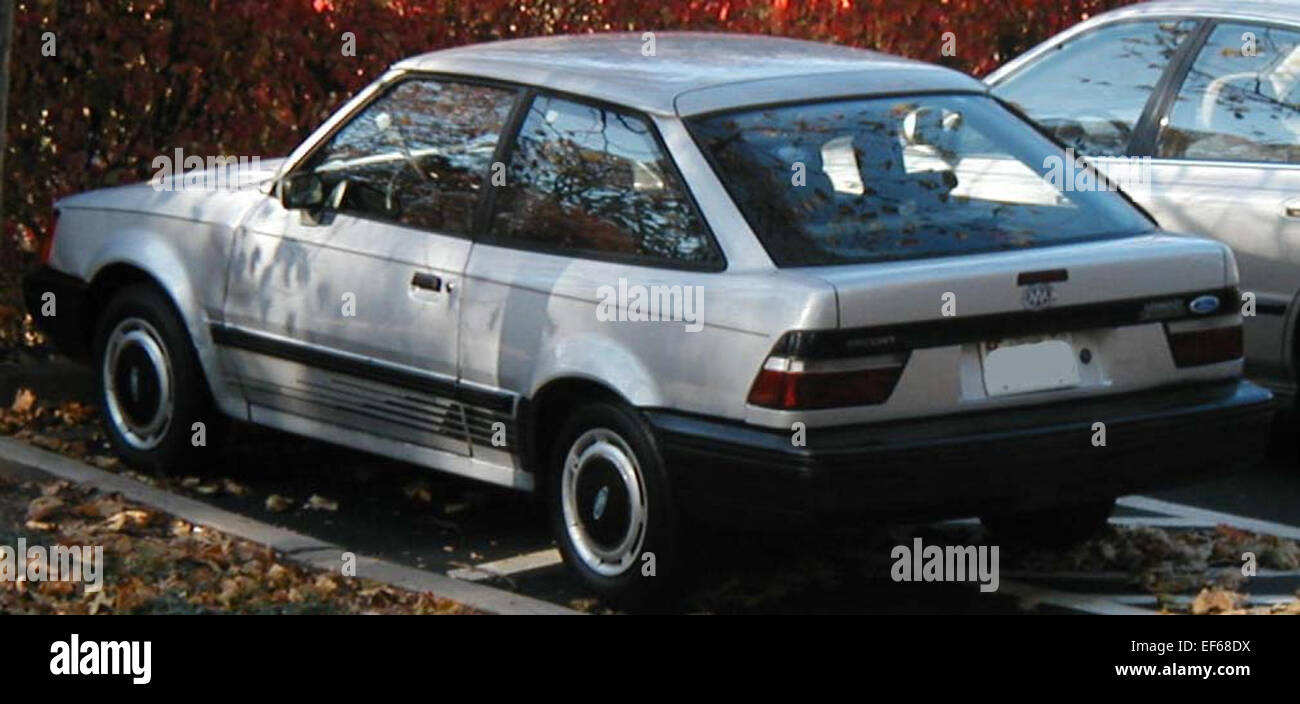 The first-generation Ford Escort is a compact car introduced in the ...
