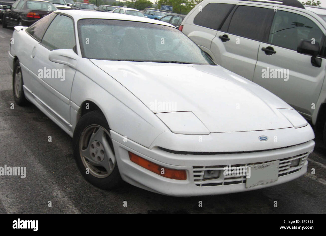 The first-generation Ford Probe, produced in the late 1980s and early ...