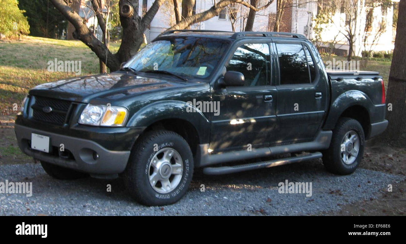 The first-generation Ford Sport Trac is a mid-size pickup truck that ...