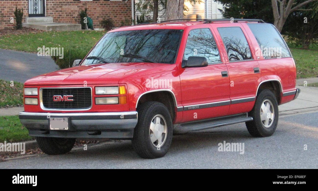 The first-generation GMC Yukon, produced in the late 1990s, is a full ...