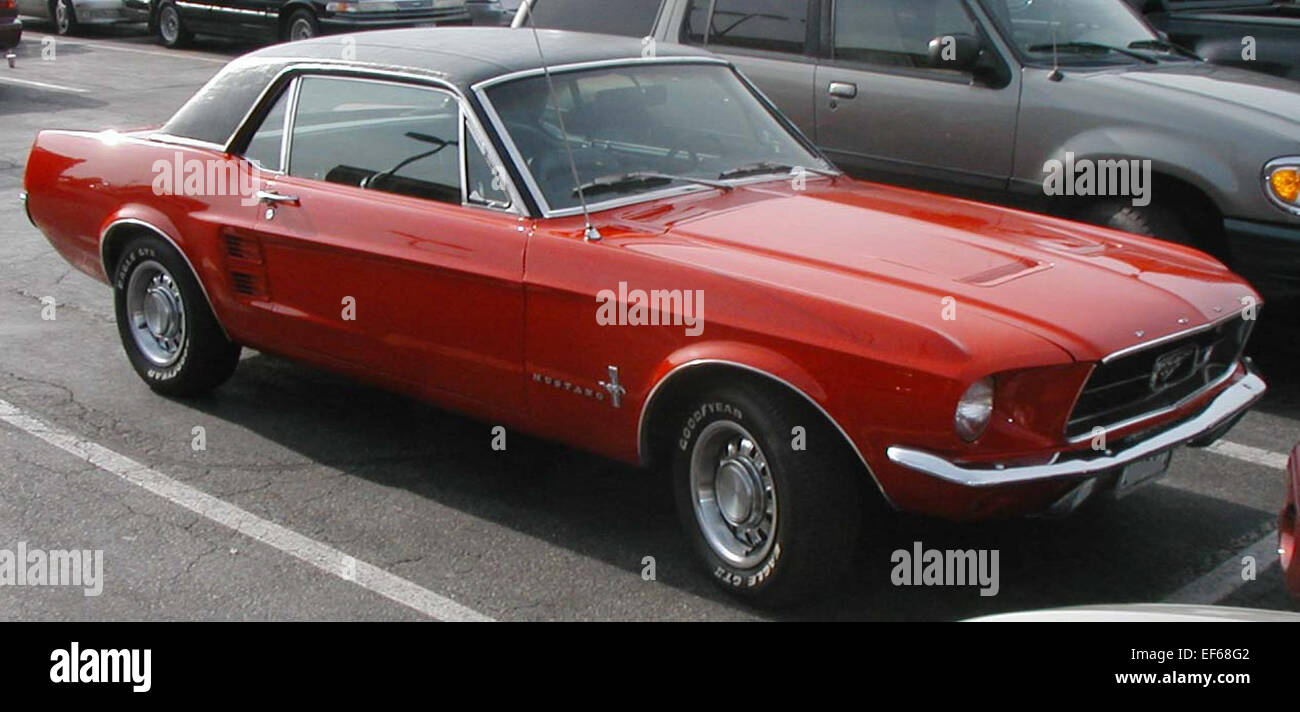 The first-generation Ford Mustang, introduced in 1964, is a classic ...