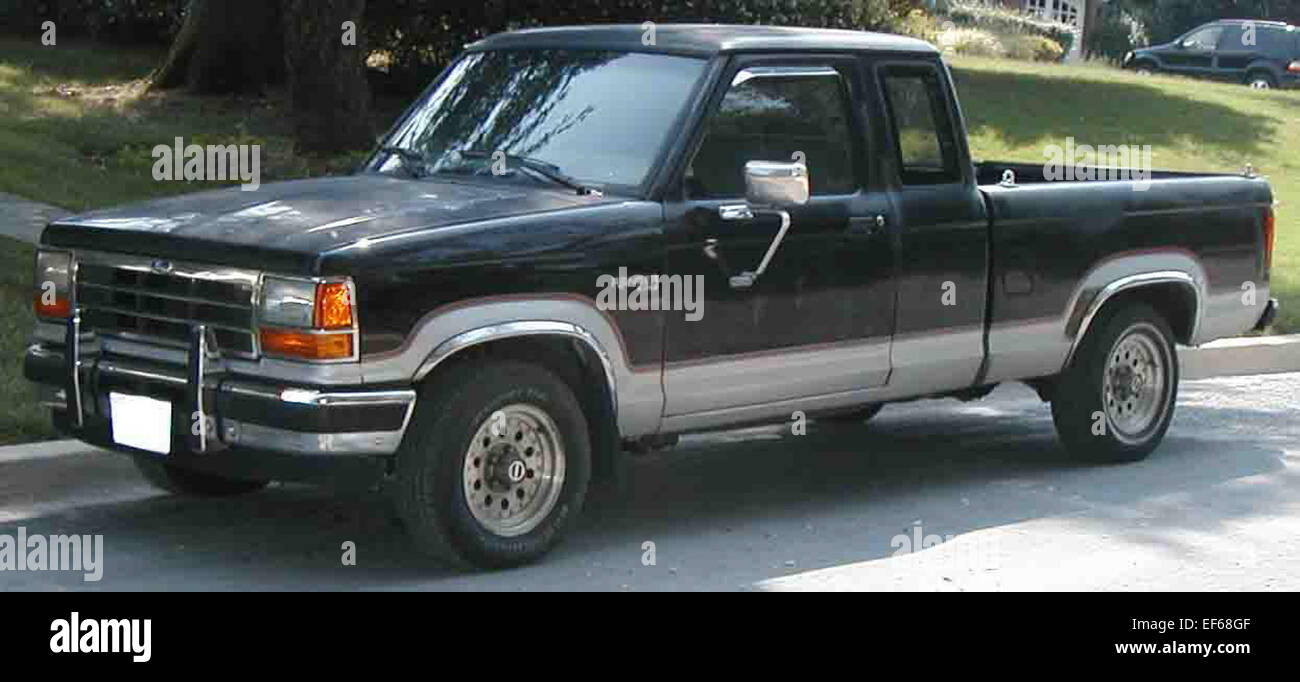 The first-generation Ford Ranger Extended Cab is a compact pickup truck ...