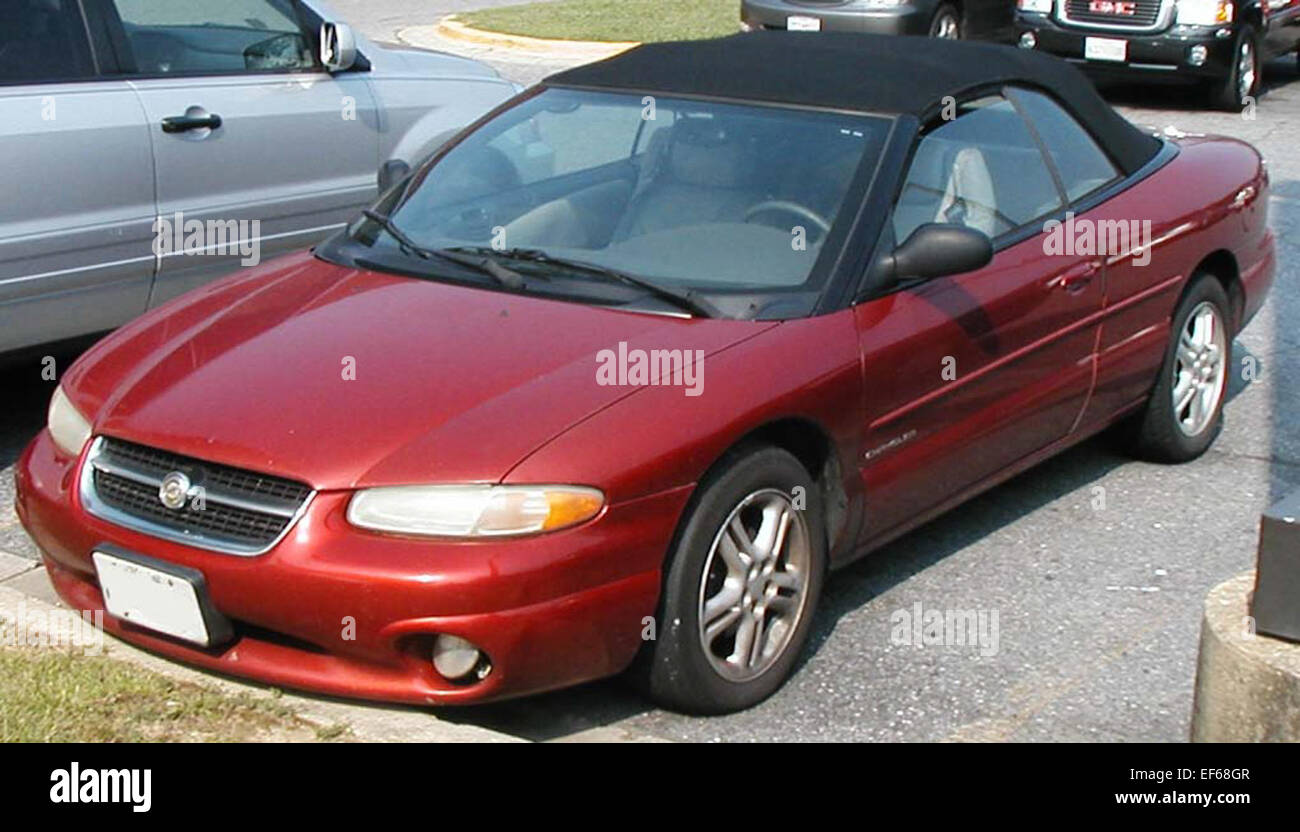 The first-generation Chrysler Sebring Convertible, produced in the late ...