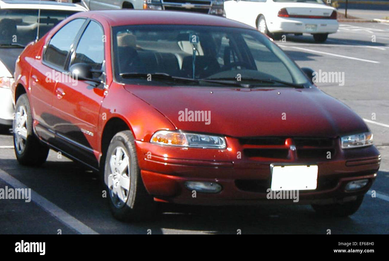 The first-generation Dodge Stratus sedan, produced from 1995 to 2000 ...