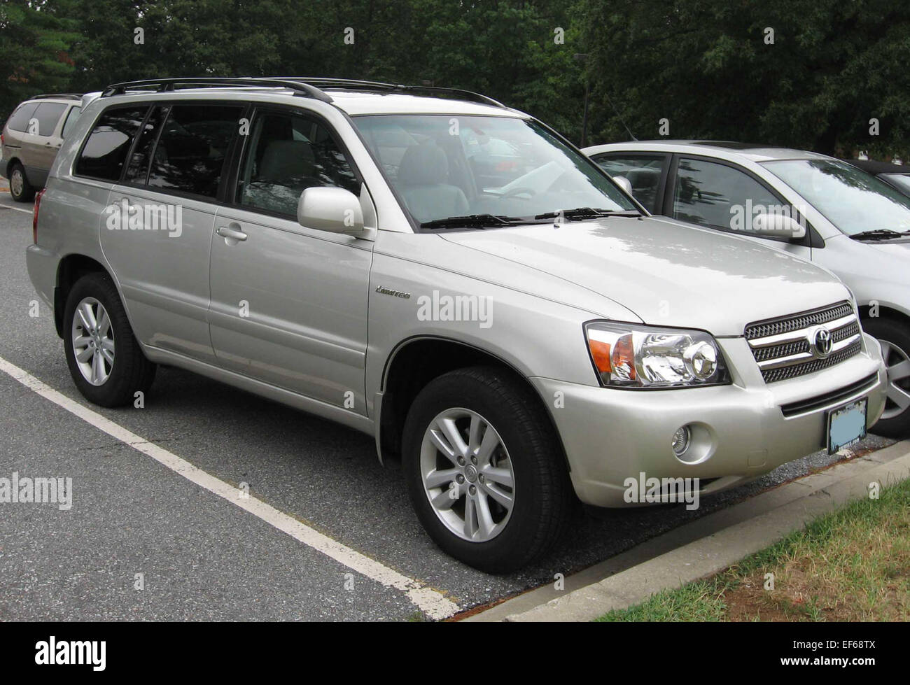 1st Toyota Highlander Hybrid Stock Photo - Alamy