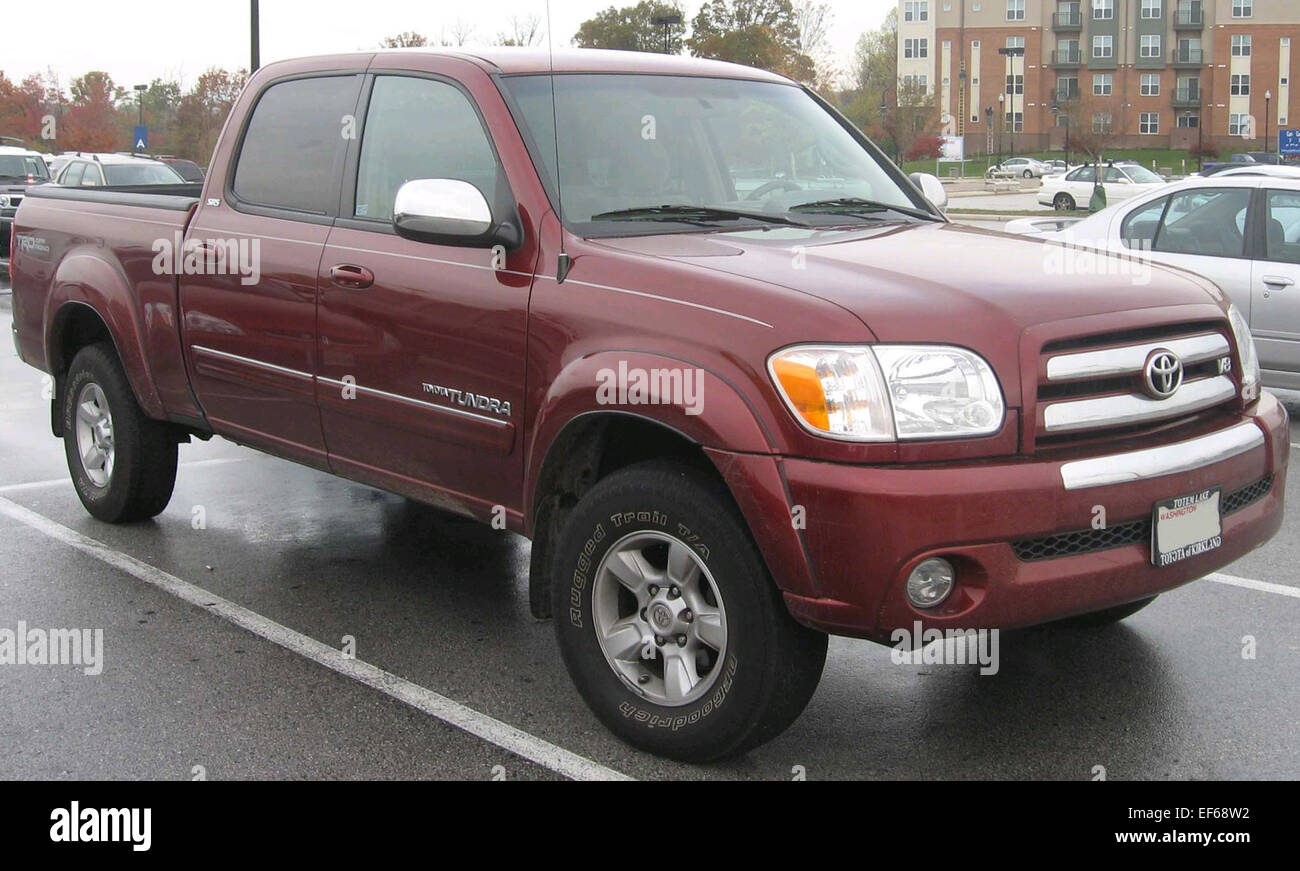 The first-generation Toyota Tundra DoubleCab SR5 is a full-size pickup ...