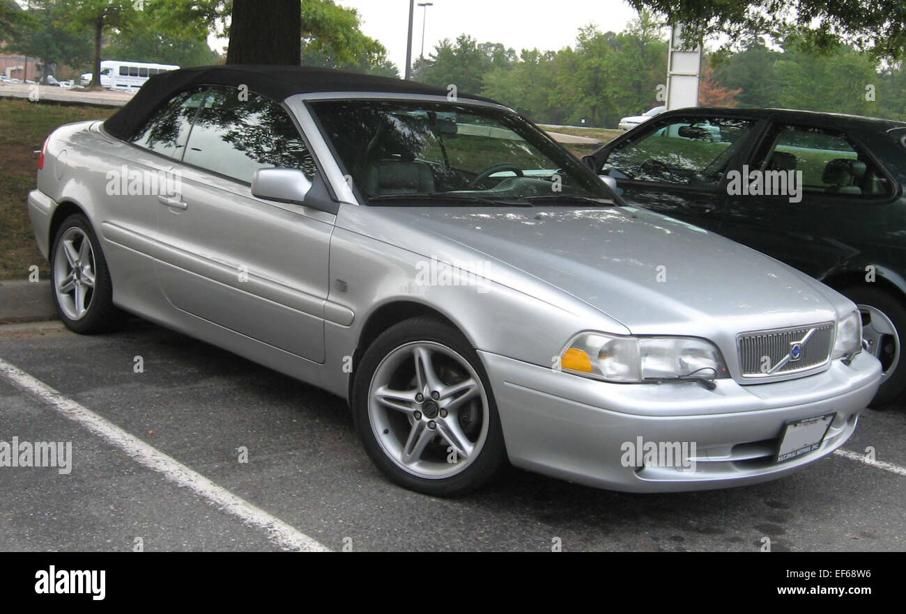 The first-generation Volvo C70 convertible, produced in the late 1990s ...