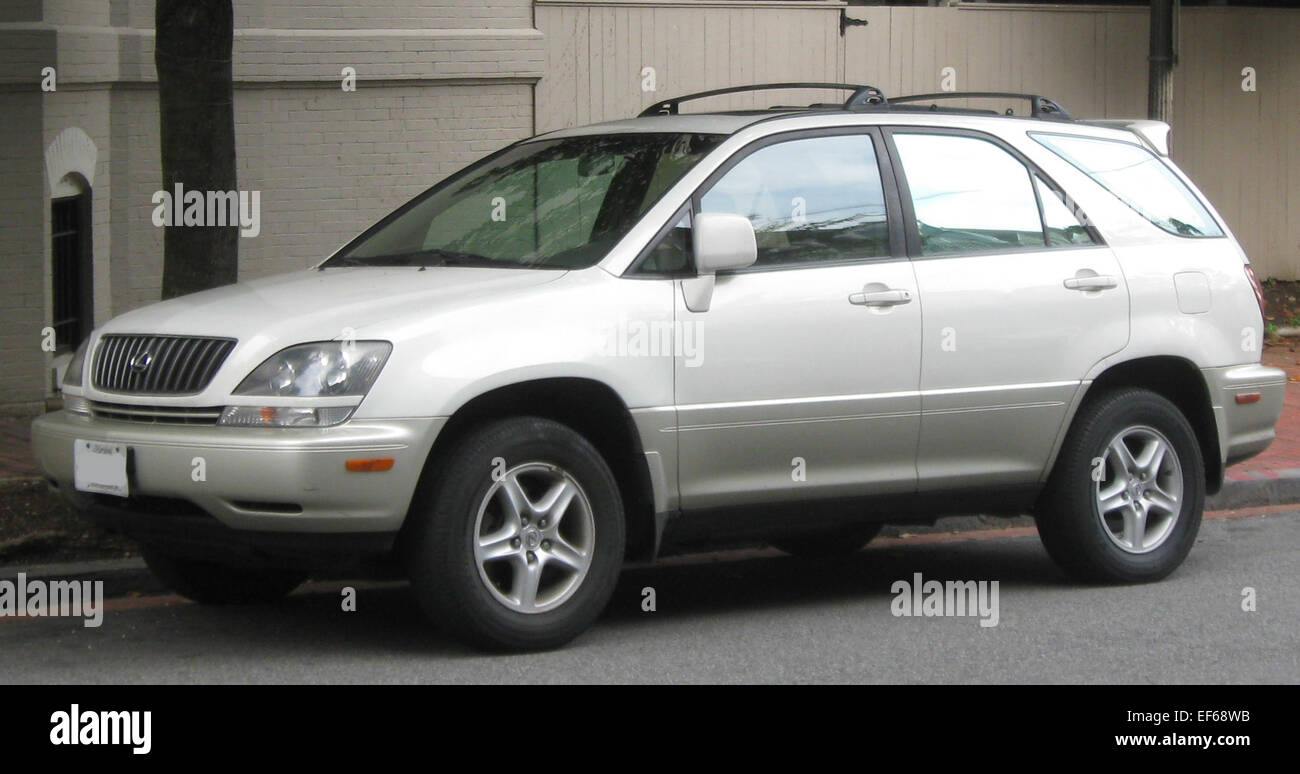 The first-generation Lexus RX, introduced in the late 1990s, was a ...