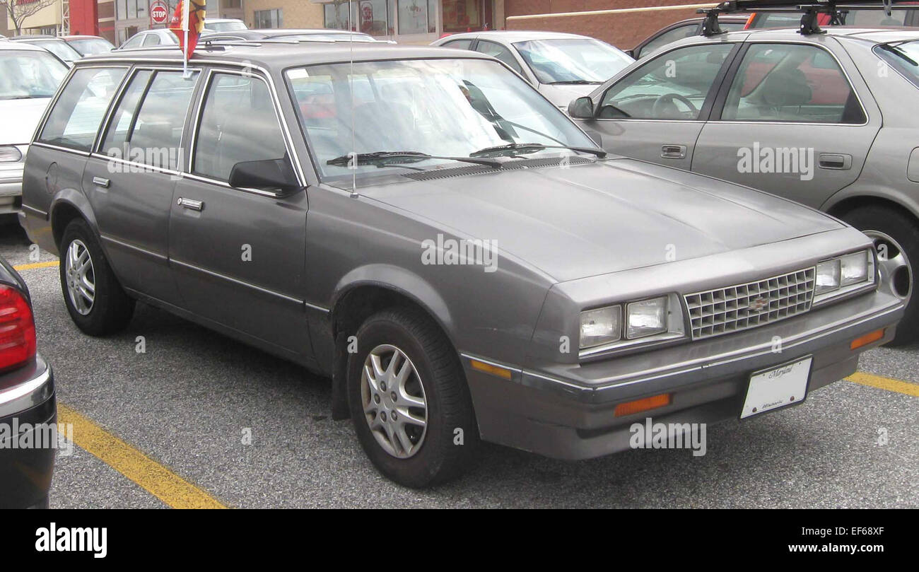 The first-generation Chevrolet Cavalier wagon is a compact station ...