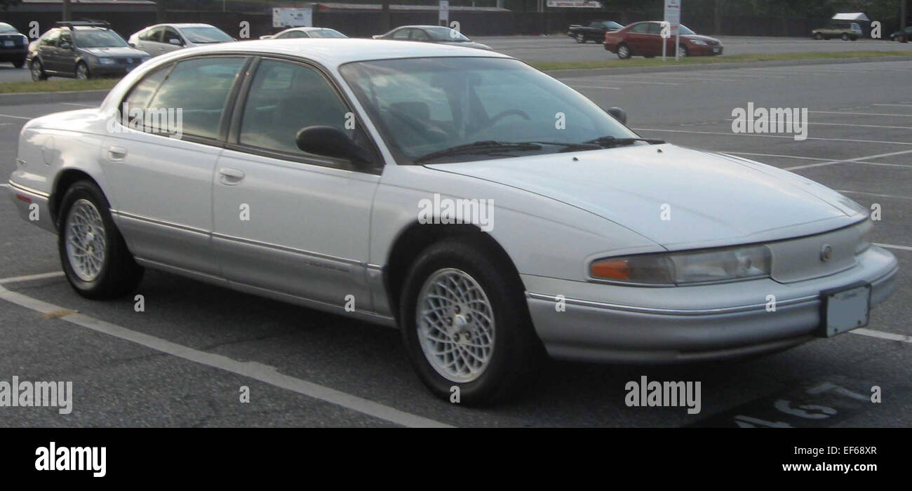 The Chrysler LHS, introduced in the 1990s, is a full-size sedan ...