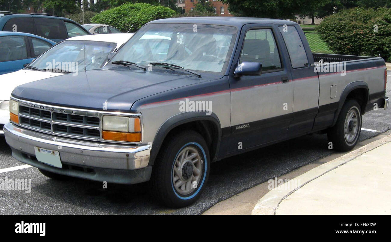The first-generation Dodge Dakota, produced from 1987 to 2010, is a mid ...
